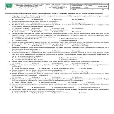 1. Soal UTS Kelas 9 Semester Ganjil BMR.docx