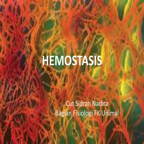 Faal hemostasis | PPTX