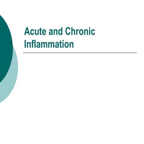11 cellular & vascular events in acute inflammation | DOC