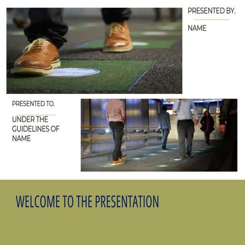 Footstep Power Generator Using Piezoelectric | PPT