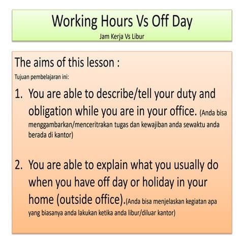 1.Working Hours Vs Off Day.pptx