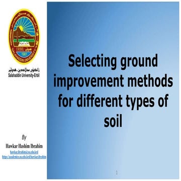 Selecting ground improvement methods for different types of soil.pptx