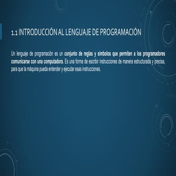Lenguajes de Programacion, métodos y aplicaciones en mundo real .pptx | Programming Languages ...