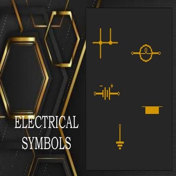 Electrical signs and symbols | PPTX