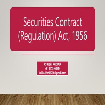1. Securities Contracts (Regulation) Act, 1956.pptx
