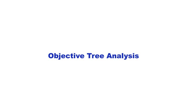Problem & Objective Tree.pptx