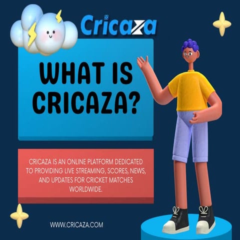 1. what is cricaza - Cricaza is an online platform | PPT