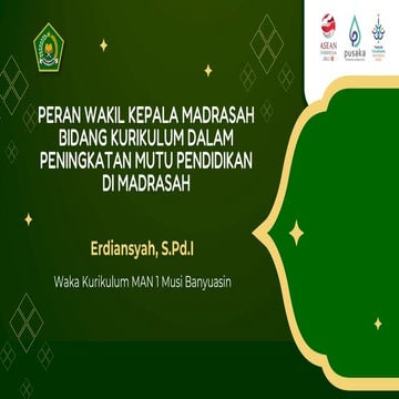 MATERI WAKAMAD KURIKULUM PADA MADRASAH.pptx