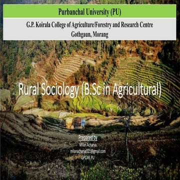 1. Introduction_Rural sociology- by Milan (1).pptx