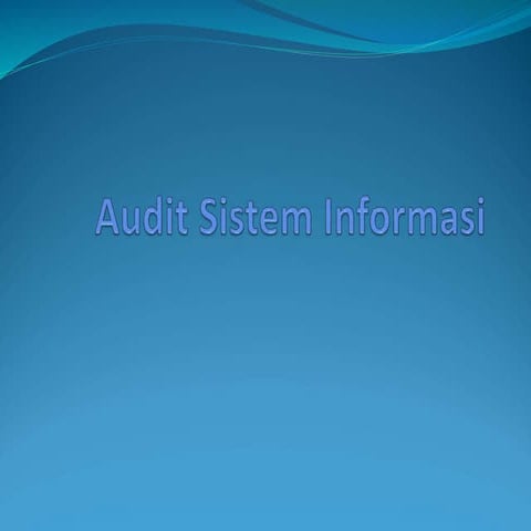 1.Audit_Sistem informasi1111111111111111 | PPT