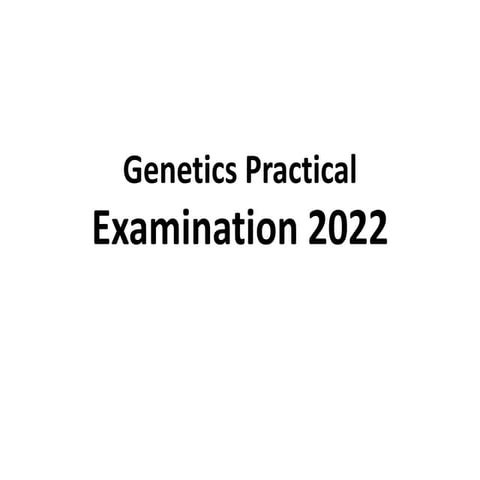 Genetics Spotting Exam 2022 for botany.pptx