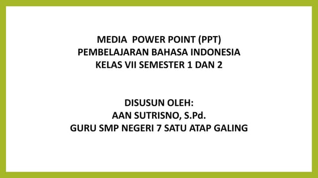 Power point teks prosedur | PPTX