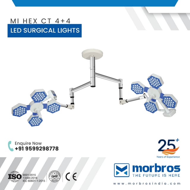MI HEX CT 4+4 Adjustable Colour Temperature LED SURGICAL LIGHTS | PDF