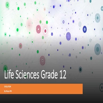 1. Definitions Evidence & Variation Grade 12 Life Sciences.pptx