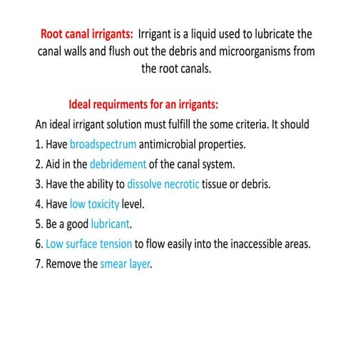 1. Root canal irrigants.pdfttggggggggggggg | PDF