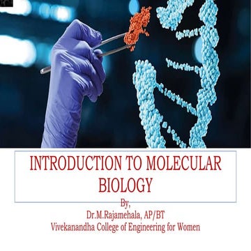 1. Introduction to Molecular Biology.pptx