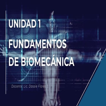 1. FUNDAMENTOS DE BIOMECáNICA en el cuerpo humano | PDF | Physics | Science