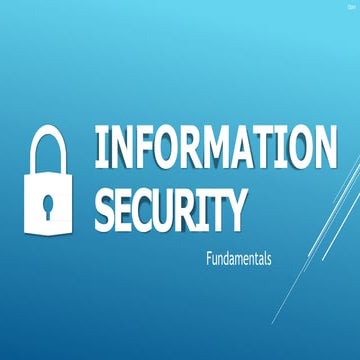 1.introduction-to-information-security.pptx | Technology Industry ...