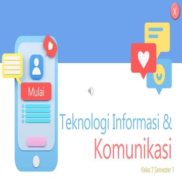 Pengantar TIK kelas 7 Semester 1 tingkat SMP/MTs.pptx