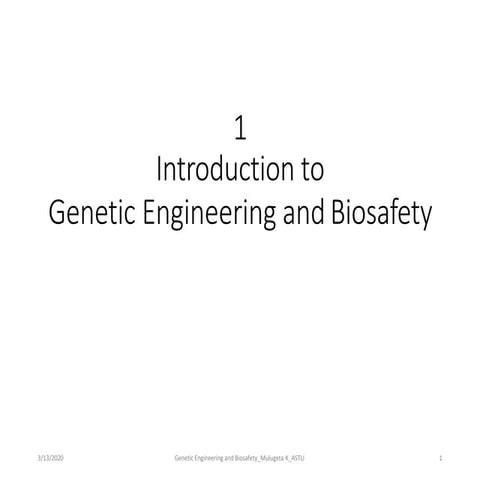 1. Introduction to Genetic Engineering.pptx