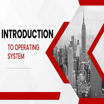 1 Introduction To Operating System Pptx Ppt