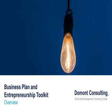 Management Consulting Toolkit | PPTX