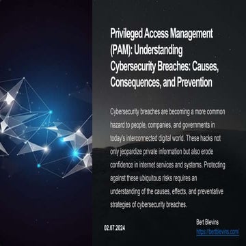 Privileged Access Management Best Practices | PPTX