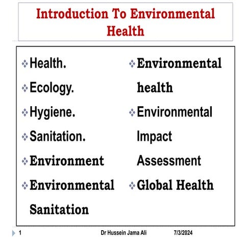 Introduction to Environmental health.pptx