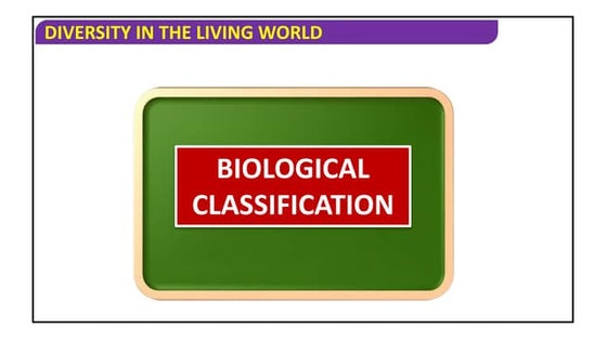 Five kingdom Classification | PPT | Biological Sciences | Science