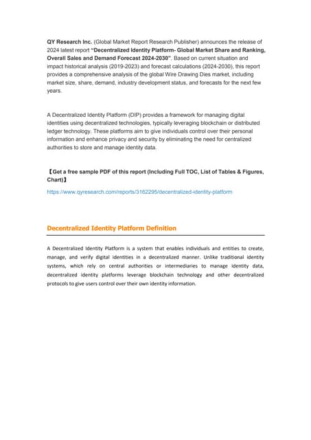 Decentralized Identity Solutions Exploring Top Use Cases And
