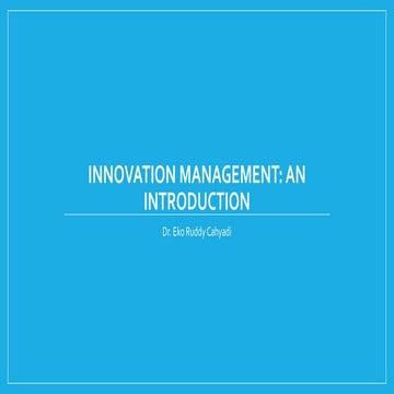1. Introduction to Innovation management.pptx