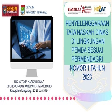 PENYELENGGARAAN TATA NASKAH DINAS DI LINGKUNGAN PEMERINTAH DAERAH.pptx