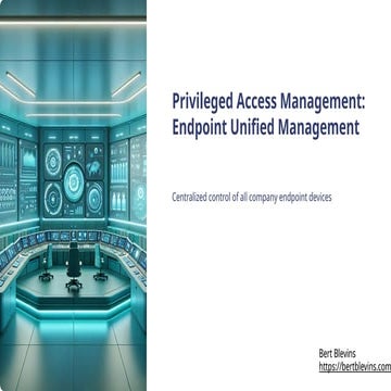 Endpoint Unified Management Enhancing Control And Security Ppt