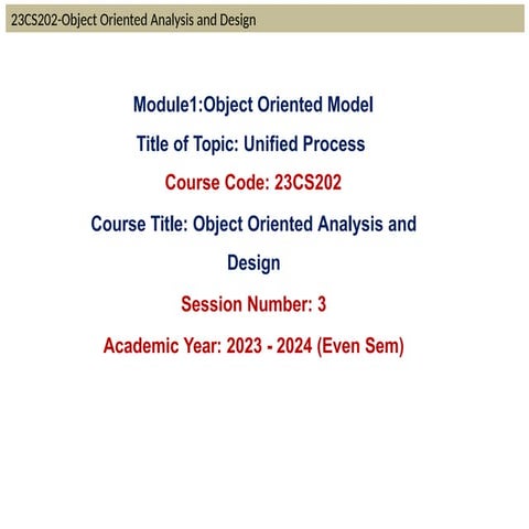 1.3 Unified Process in Object Oriented Analysis and Design.pptx
