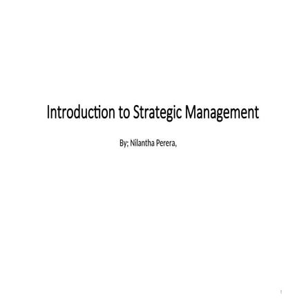 Introduction to strategic management.ppt