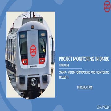 Introduction Presentation from DMRC side | PPT