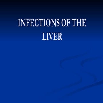 1 Liver Infections Abscess General Surgery25415pptx