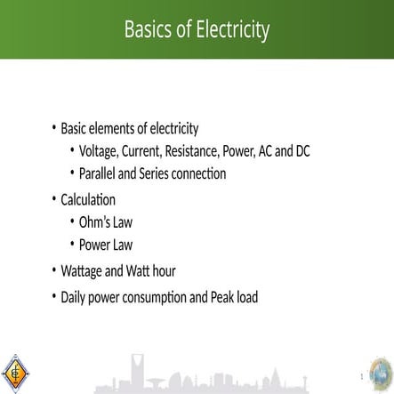 1. Basic of Electricity a presentation sample for the iiee org.pptx