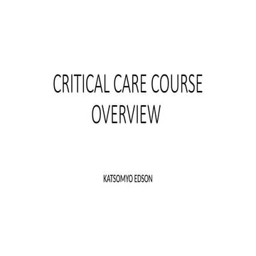 1. critical care course over view- BNSF.pptx