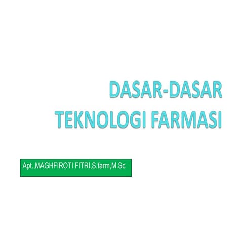 1.PENGENALAN INDUSTRI FARMASI.ppt farmasi | PPT