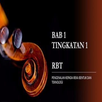 1.1 DUNIA RB 1.1.1 - 1.1.7.pptx RBT Form 1 | PPT