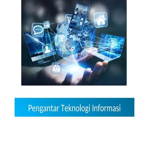 pengenalan teknologi informasi untuk perkenalan teknologi belajar ...