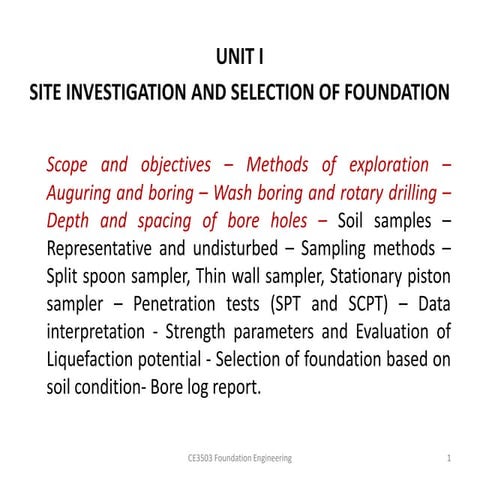Site Exploration - Objectives, Scope & Boring Techniques.pdf