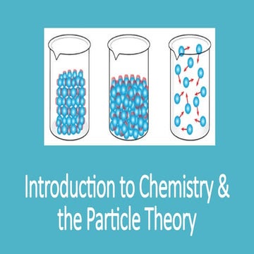 The Particle Theory and State of Matter in year 8 Science | PPTX ...