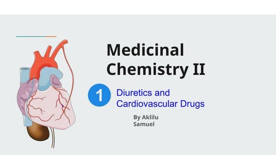 Medicinal Chemistry of Diuretics | PPTX | Pharmaceutical Drugs ...