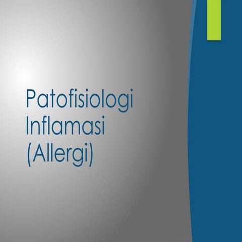 Patofisiologi Inflamasi_Inflamasi dan Penyembuhan Luka (Wound Healing ...