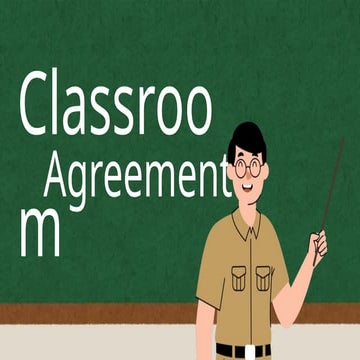 Classroom Agreement for English Class.pptx