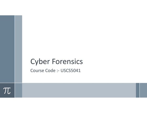 Difference Between Cyber Forensics and Cyber Security .pdf