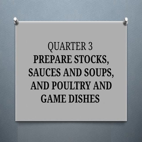 1.clasiification of stock. cooker 10 ppt | PPTX