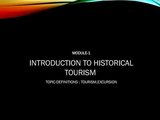 Whole Tourism System Model- Neil Leiper | PPTX